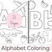 Alphabet Coloring Pages: Preschool Kindergarten Printables (PDF) - Etsy