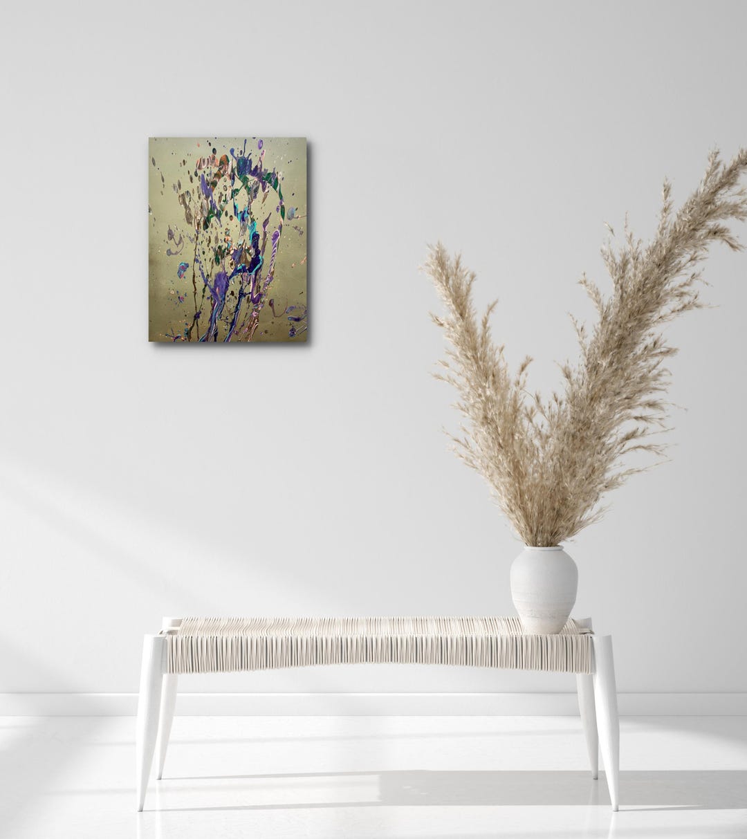 Beverly Fuller Abstract Painting –abstract Painting, Modern Textured ...