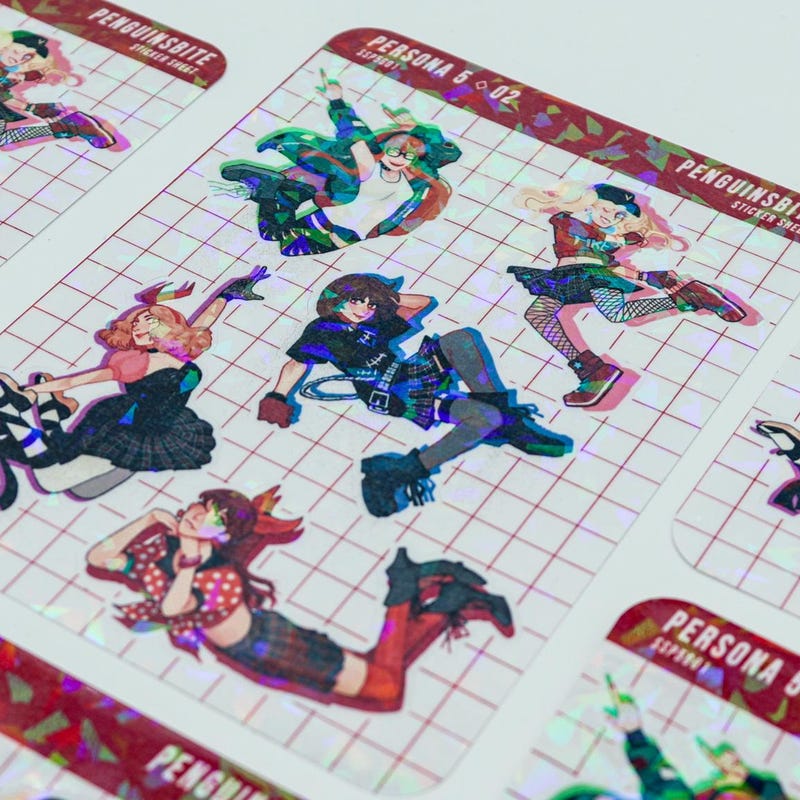 Persona Decal Sticker - Etsy UK