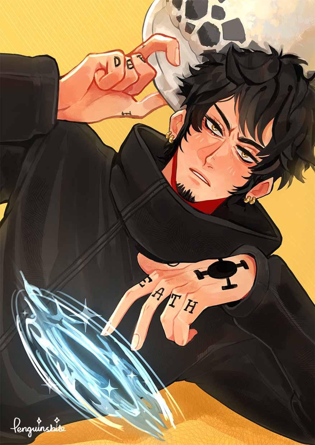 One Piece A4 Print: Trafalgar Law - Etsy
