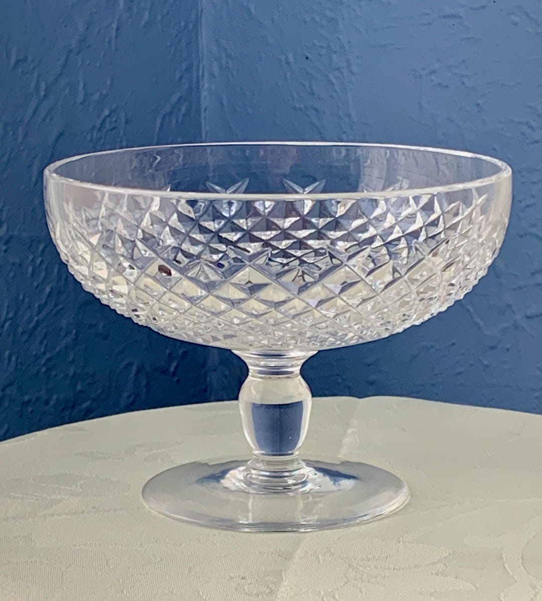 Waterford Crystal Compote / Alana Pattern - Etsy