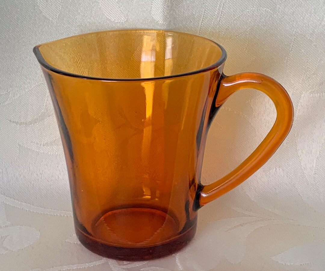Duralex Amber Creamer/pitcher - Etsy