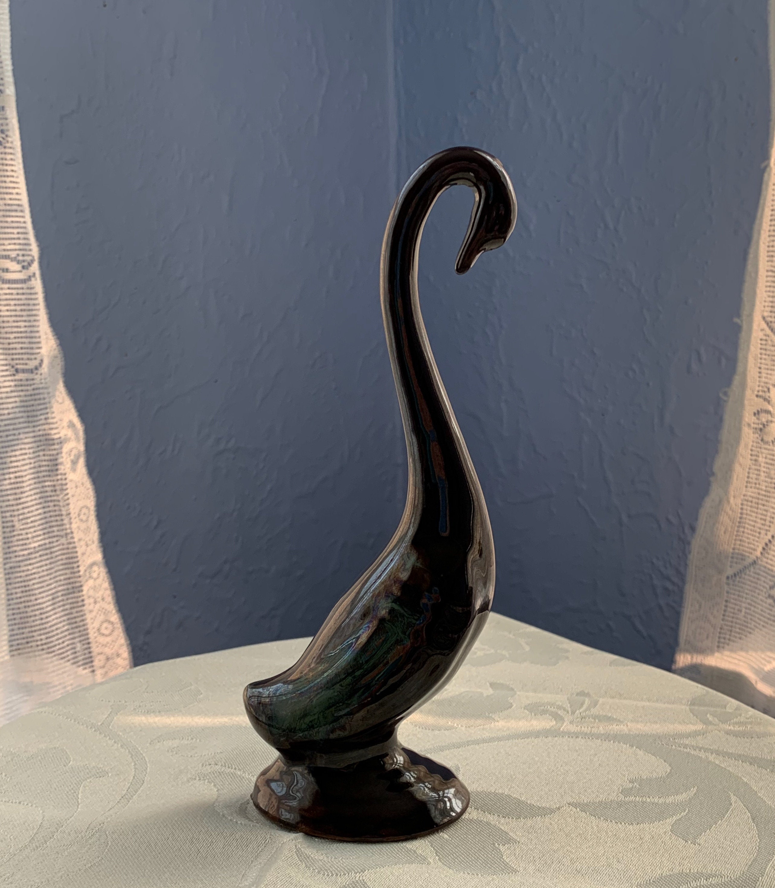 Stylized Pottery Swan / Made in Japan - Etsy Canada