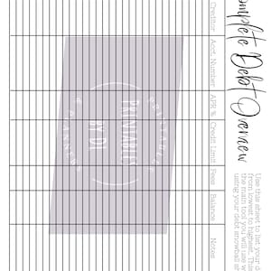 Complete Debt Overview Printable Worksheet | Instant Download - Etsy