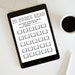Printable Book Log Reading Tracker | 25 Books Read | Instant Download ...