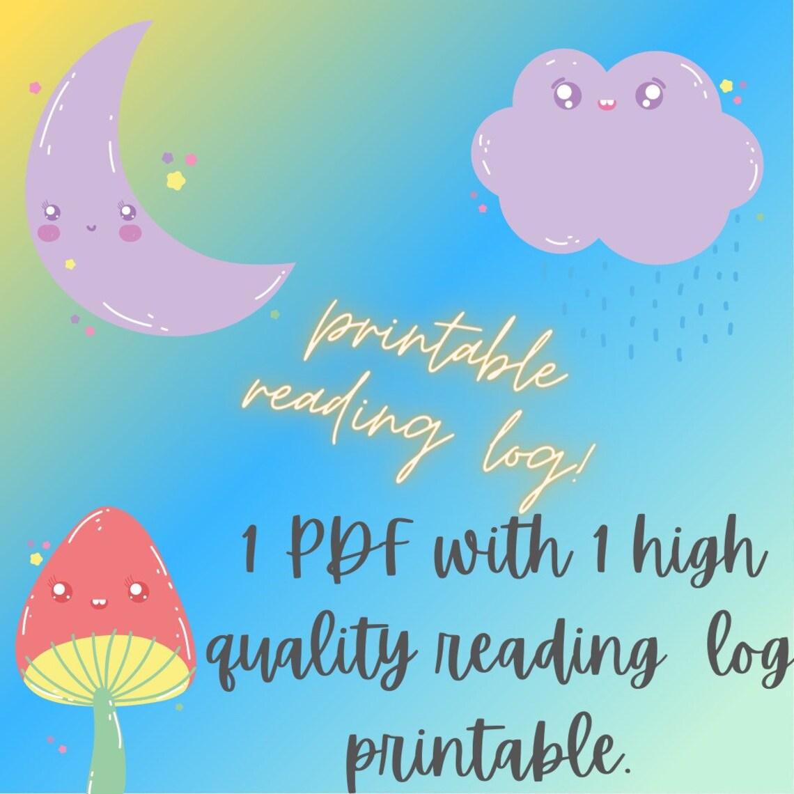 Printable Book Log Reading Tracker Book Stack Reading Log - Etsy