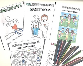 31 Spot the Difference Printable Worksheets Busy Book Printable Book - Etsy