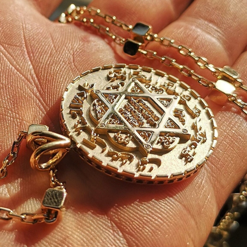 Seal of Solomon Necklace - Etsy