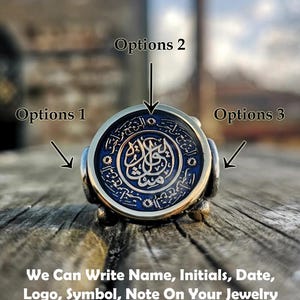 The Motif of Seal of Suleiman the Magnificent,925k Sterling Silver ...