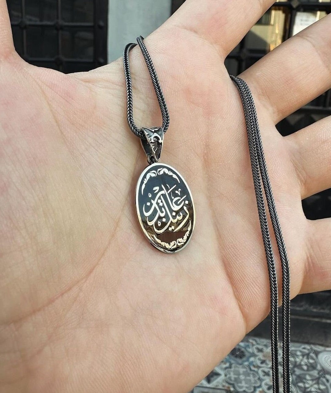 Custom Name Silver Necklace, 925 Sterling Silver, Custom Name ...