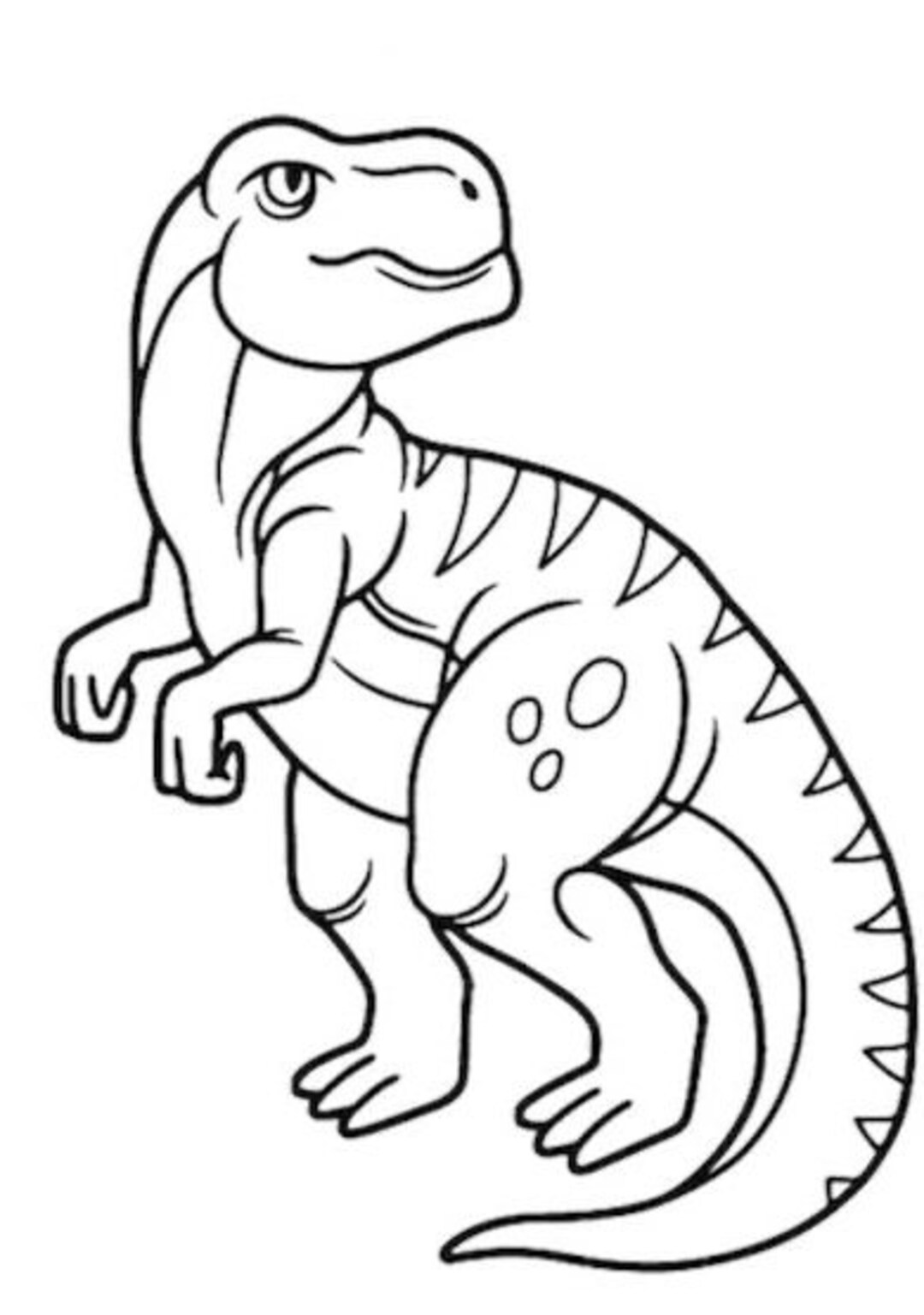 Dinosaur Roar 20 Printable Coloring in Pages. Instant Download. Fun ...