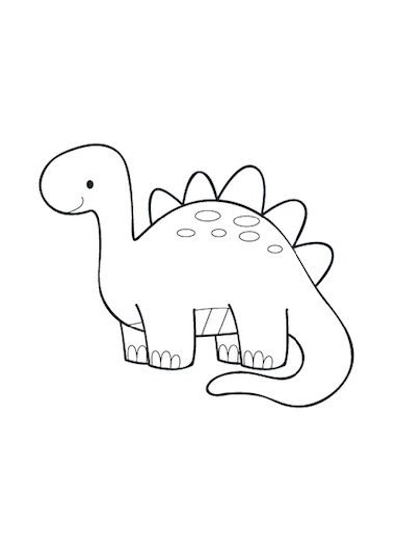 Dinosaur Roar 20 Printable Coloring in Pages. Instant Download. Fun ...