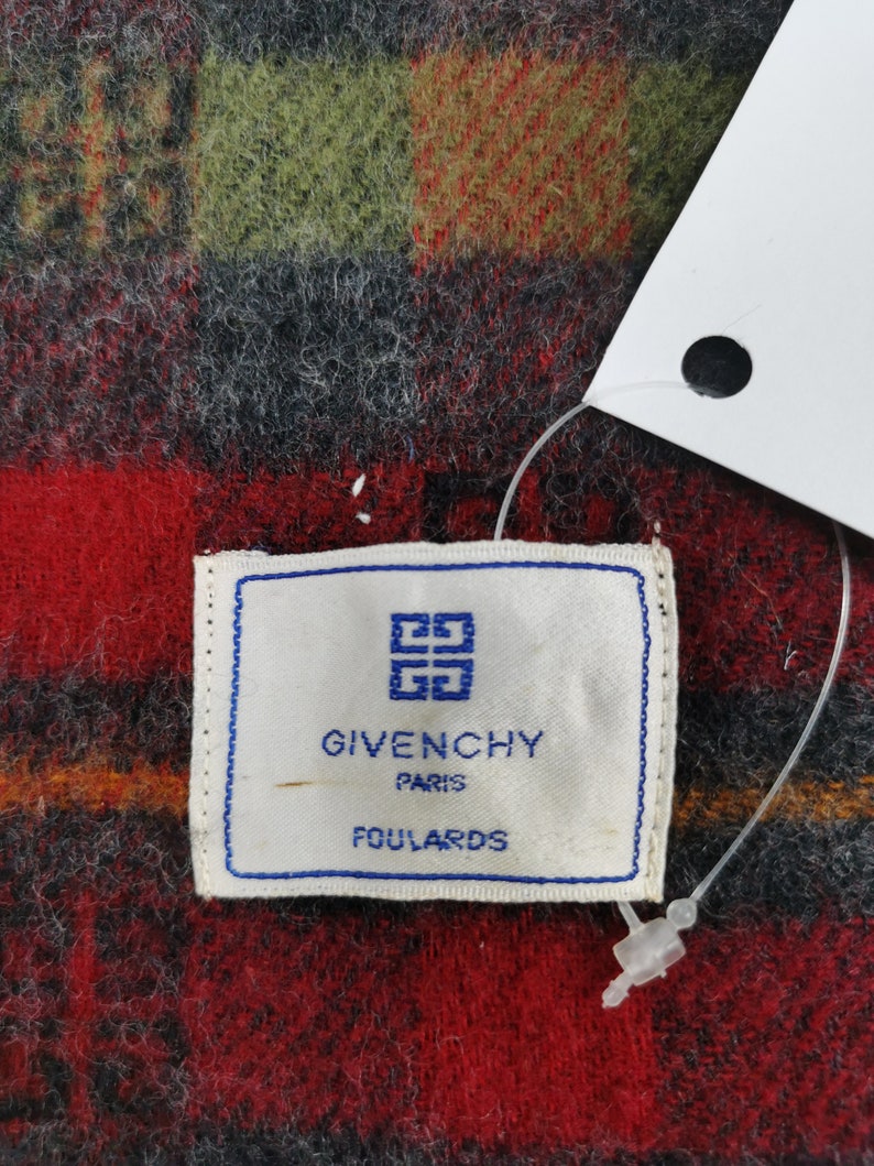 Givenchy Scarf Muffler Lambswool Winter - Etsy
