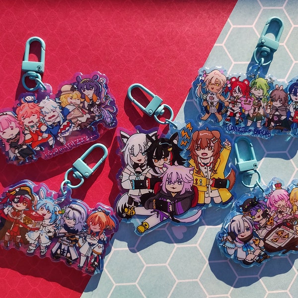 Hololive Keychain - Etsy