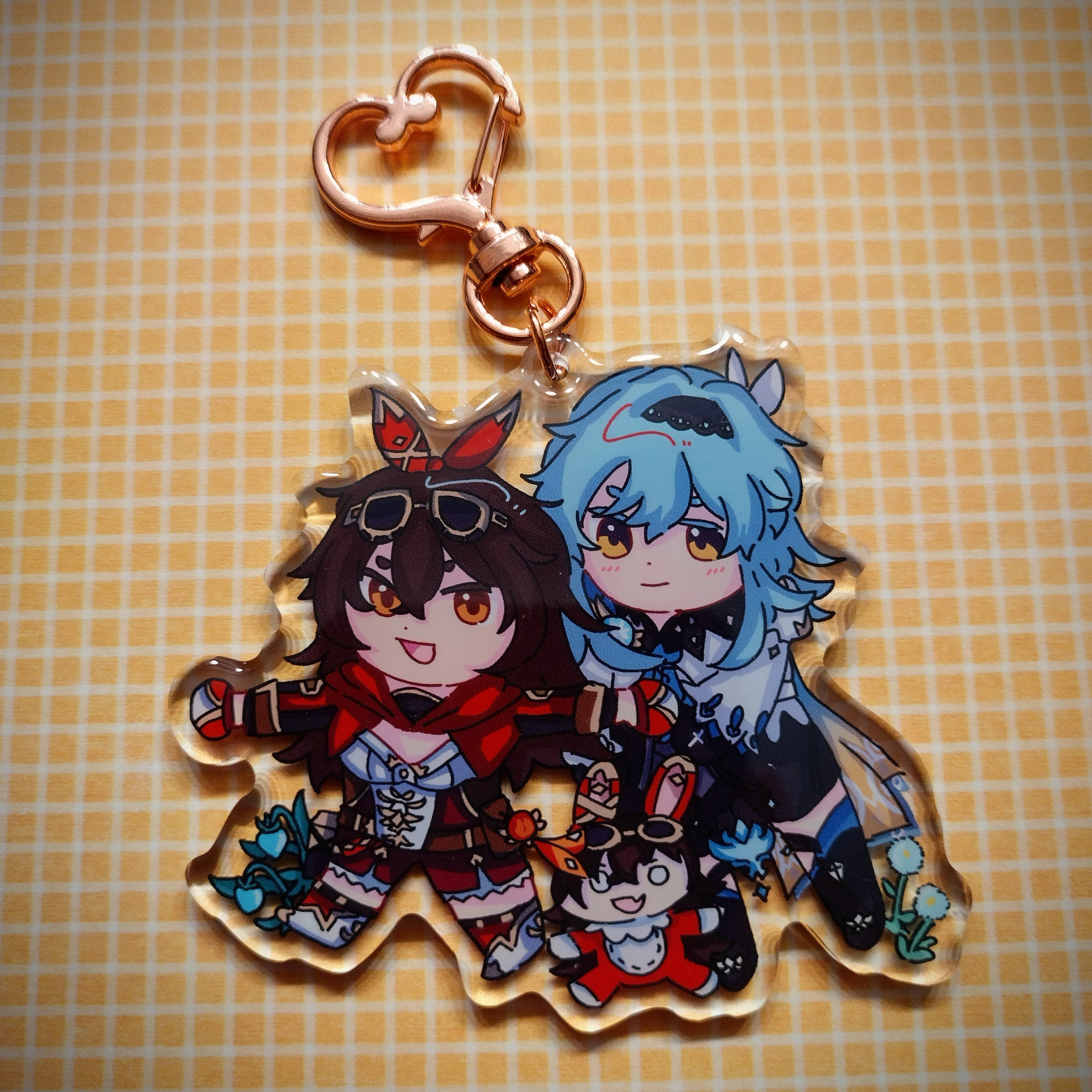Genshin Impact WLW Keychains - Etsy
