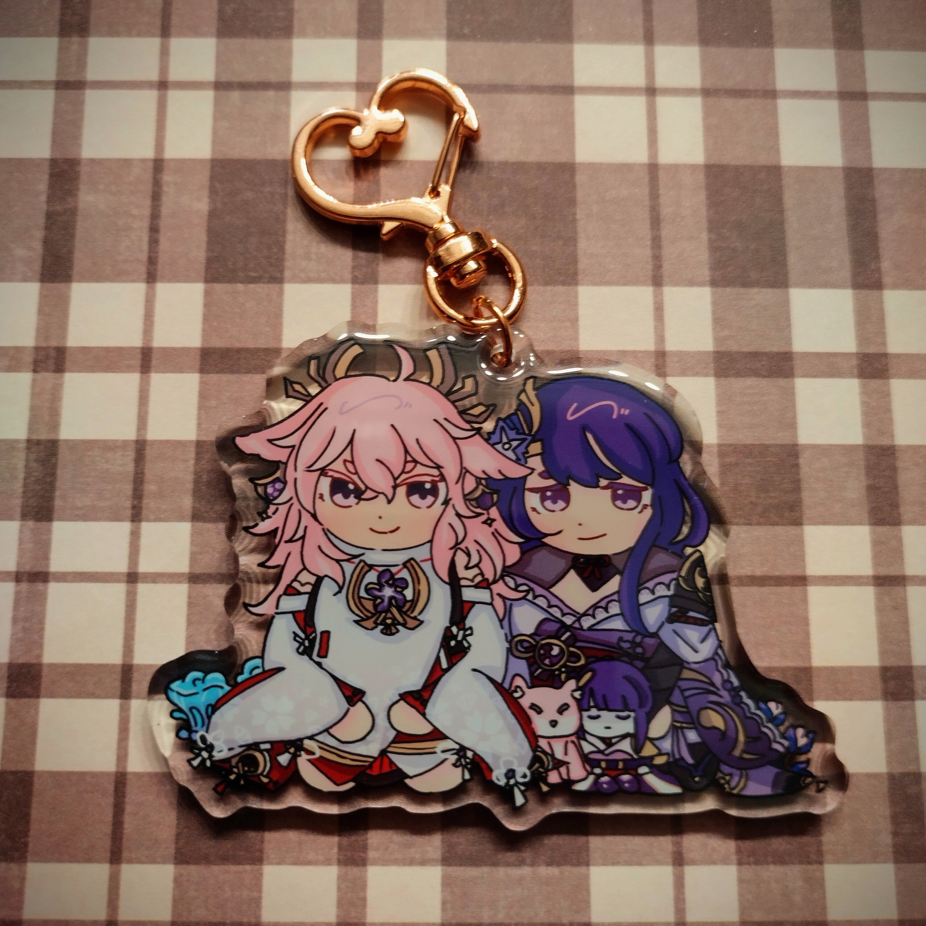 Genshin Impact WLW Keychains - Etsy