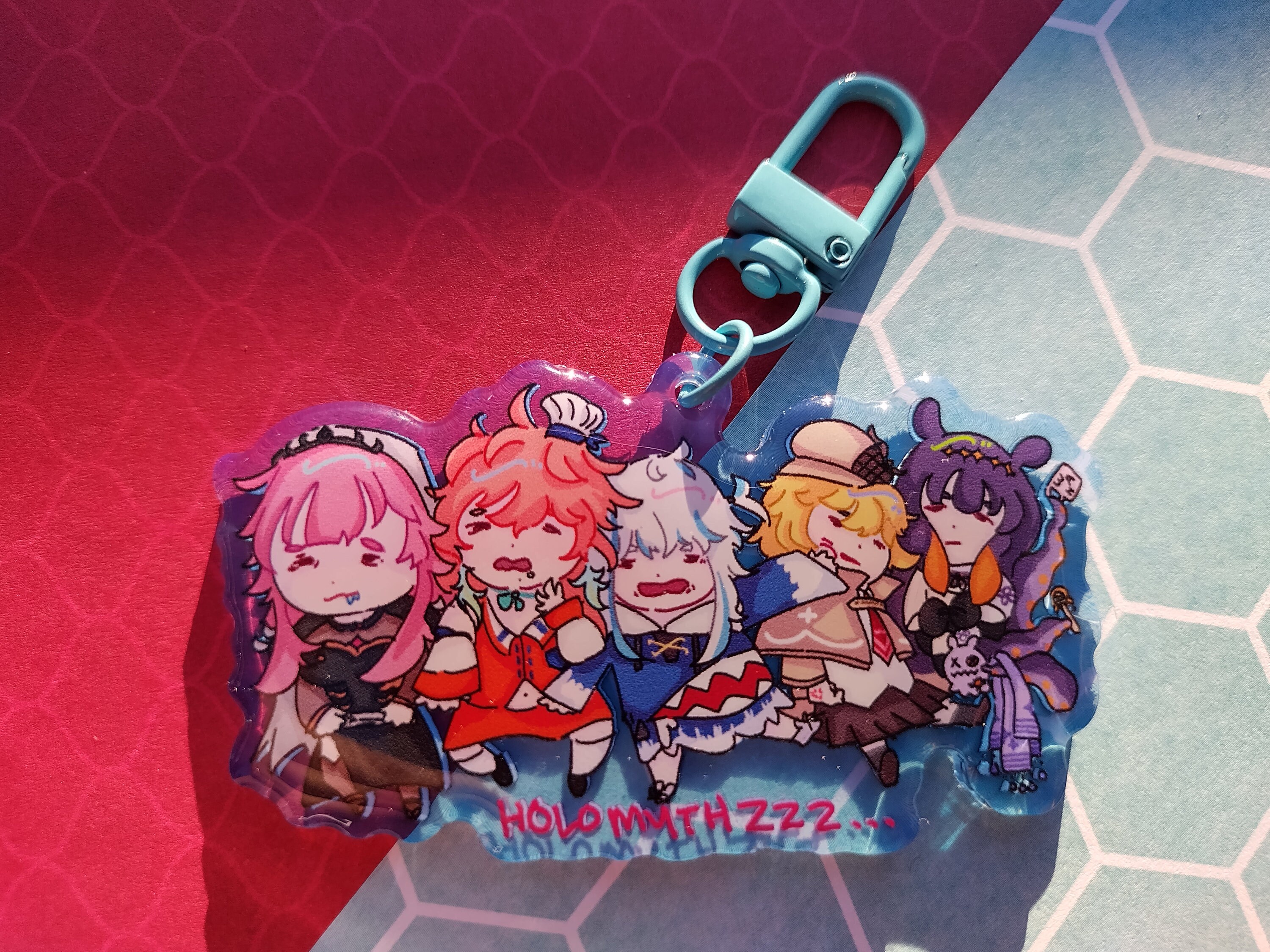 Hololive Keychains EN Myth and Council JP Gamers and Gen 3 - Etsy