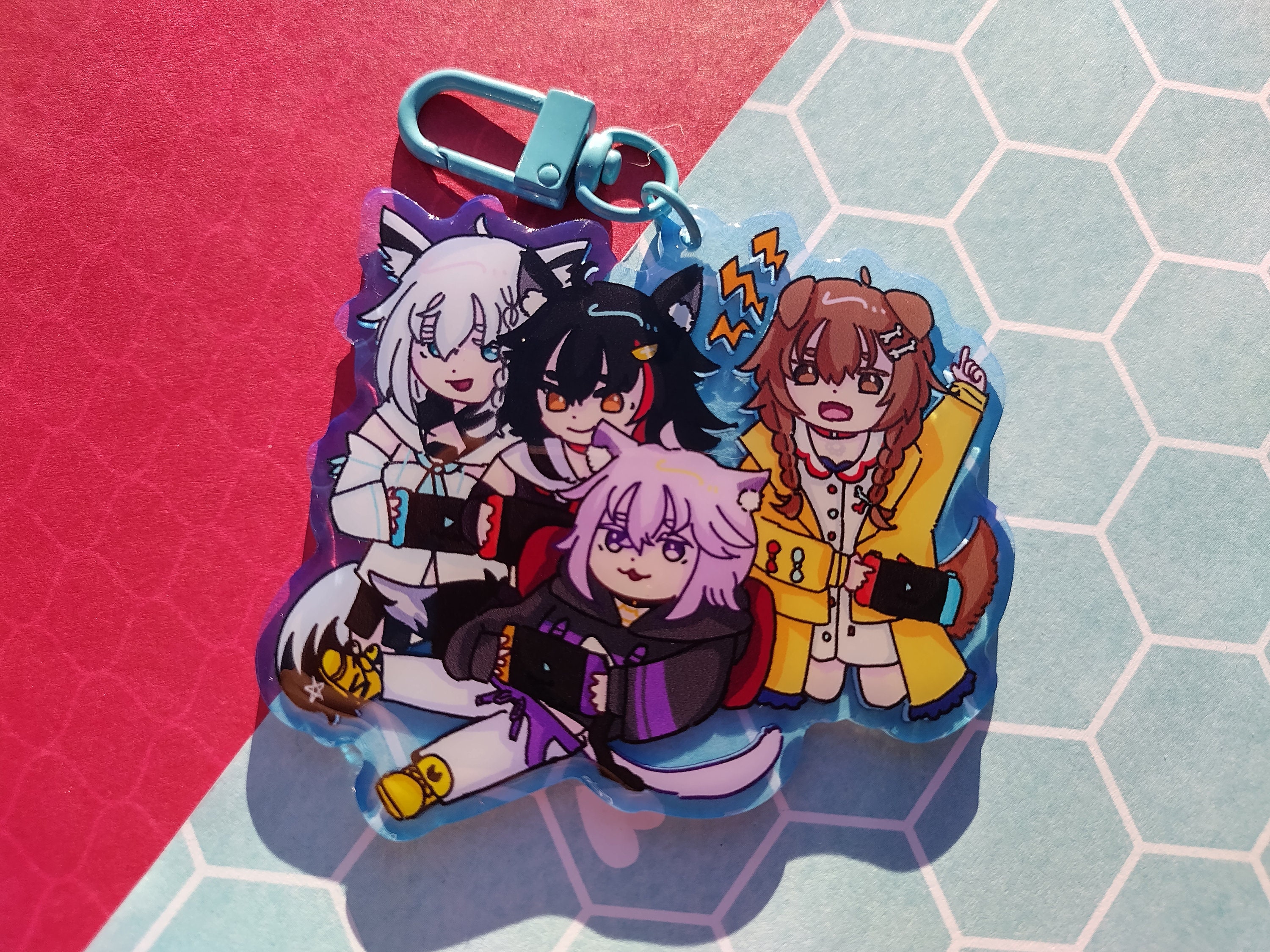 Hololive Keychains EN Myth and Council JP Gamers and Gen 3 - Etsy