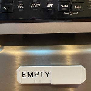 Dishwasher Empty - Sign to Get It Right - Etsy