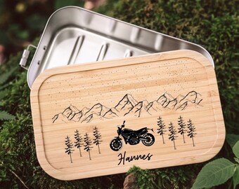 Motorcycle Lunch Box - Etsy UK