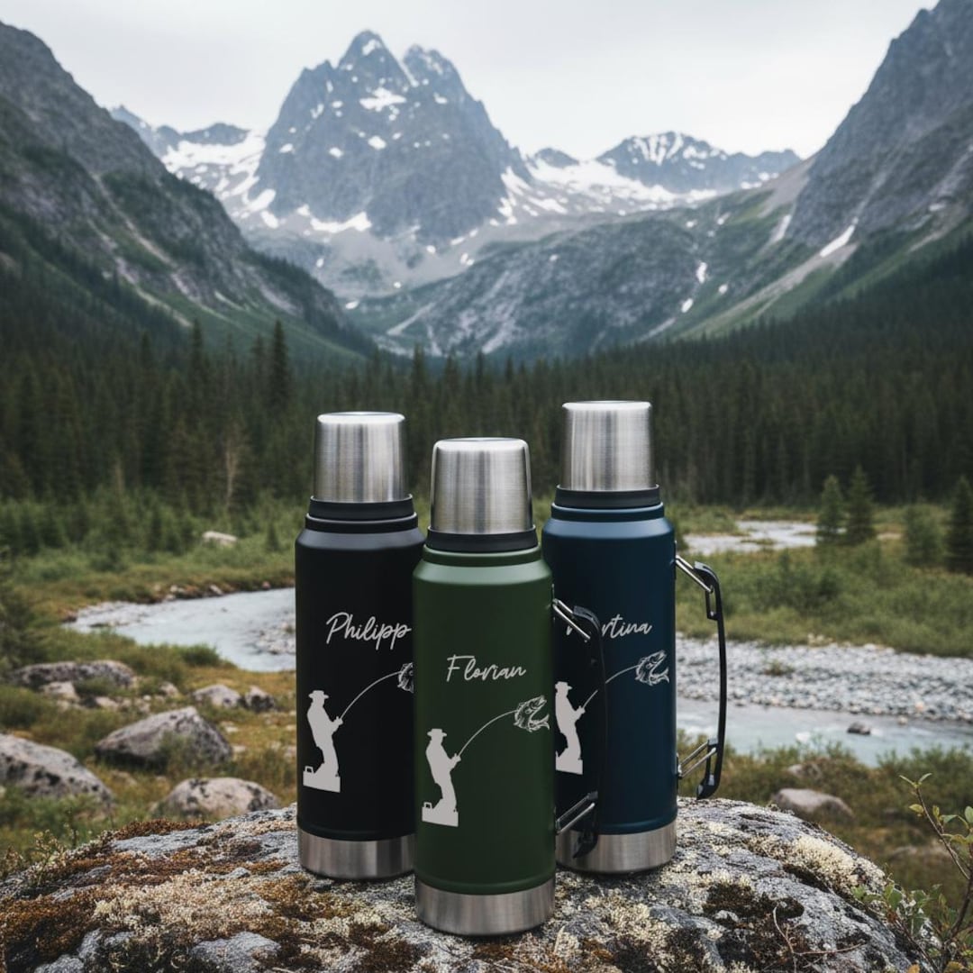 Personalized Thermos Flask, Gifts for Men, Personalized Water Bottle ...