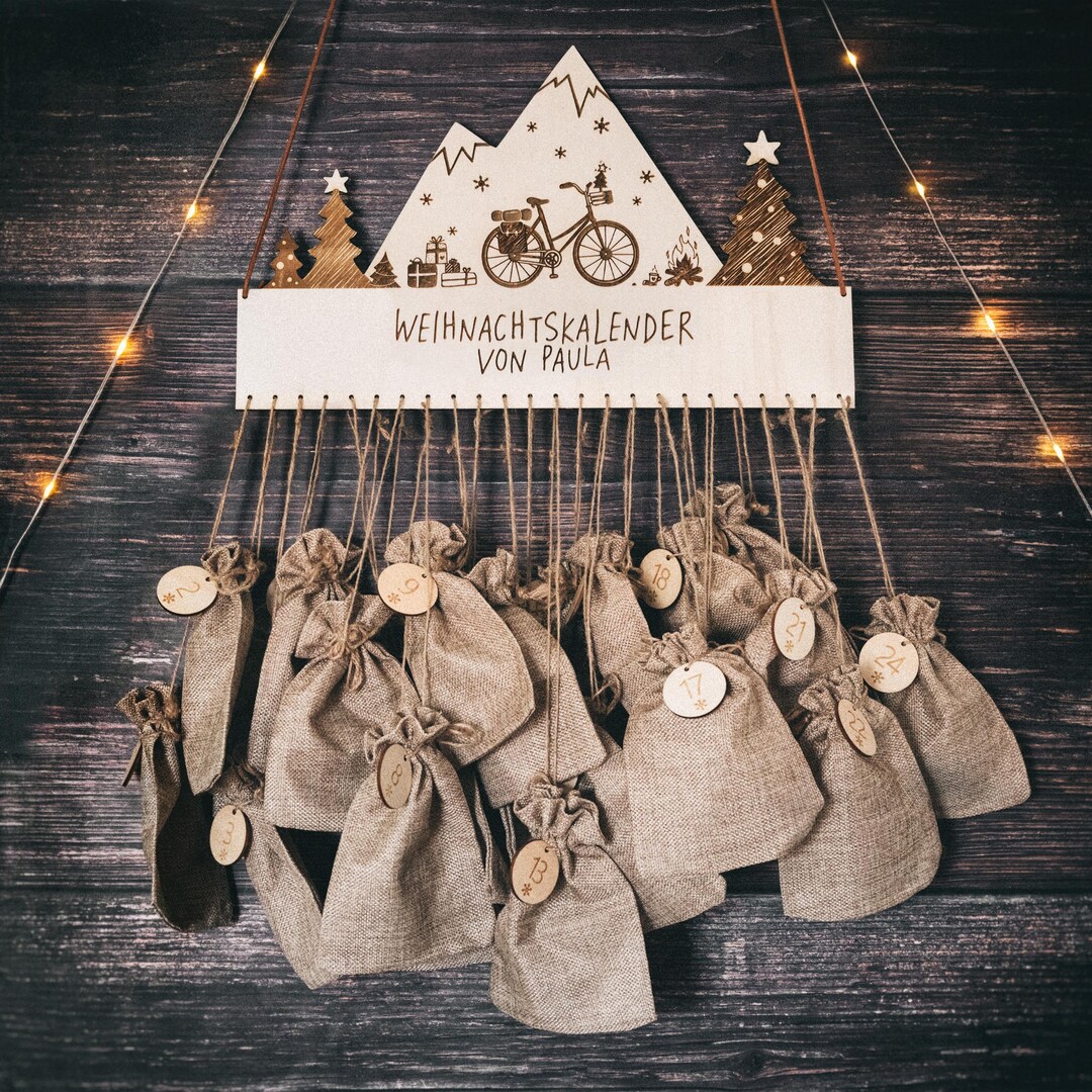Advent Calendar Men, Advent Calendar, Advent Calendar Bicycle, Gift ...
