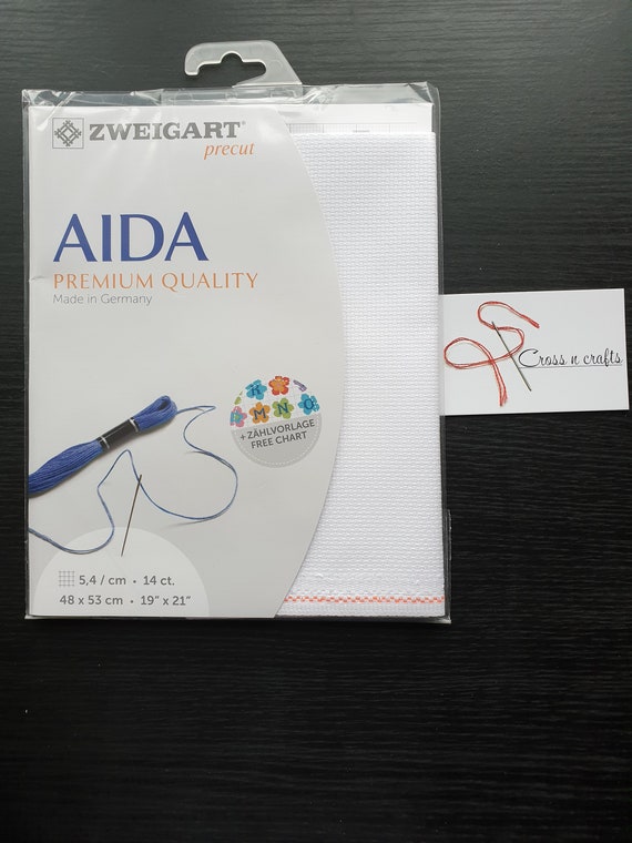 14ct Aida Precut Pack 19 X 21 - Etsy