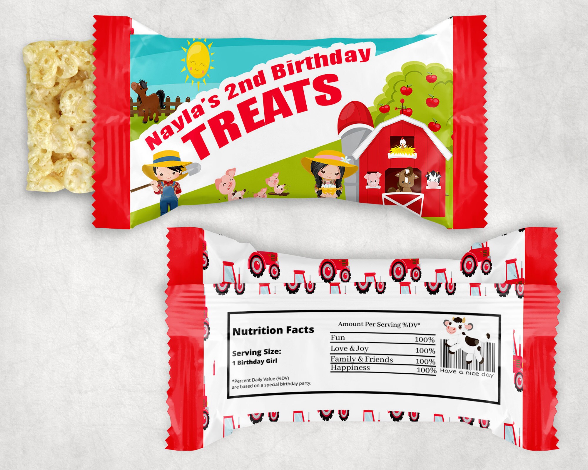 Filled Rice Krispies Choose From Any Design Party Favors - Etsy