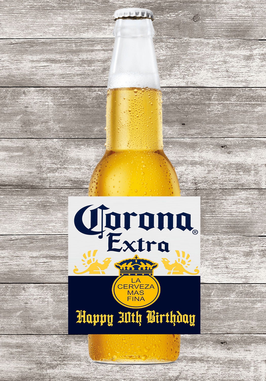 Corona Beer Inspired Chip Bag and Bottle Label, Party Favor, Custom ...
