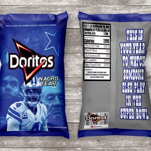 Doritos Inspired Chip Bag, Doritos, Birthday Chip Bag, Treat Bags ...