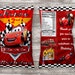 Cars Chip Bag, Party Favor, Chip Bags, Cars Birthday, Cars Treat Bags ...