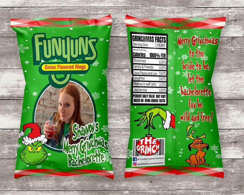 Funyuns Inspired Chip Bag, Funyuns, Birthday Chip Bag, Treat Bags ...