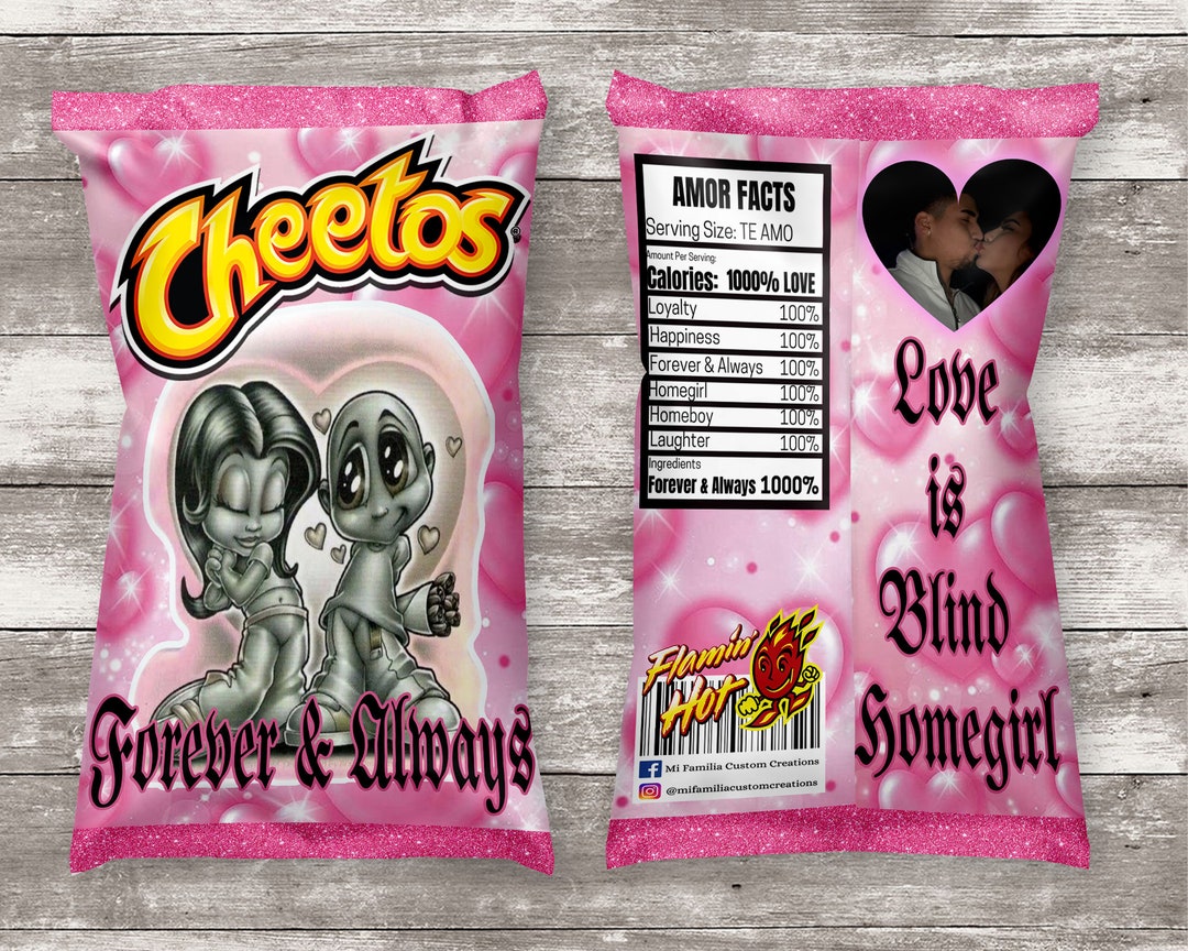 Homies Inspired Chip Bag, Party Favor, Chip Bags, Homies Birthday ...