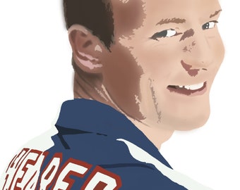 Alan Shearer Drawing - Etsy UK