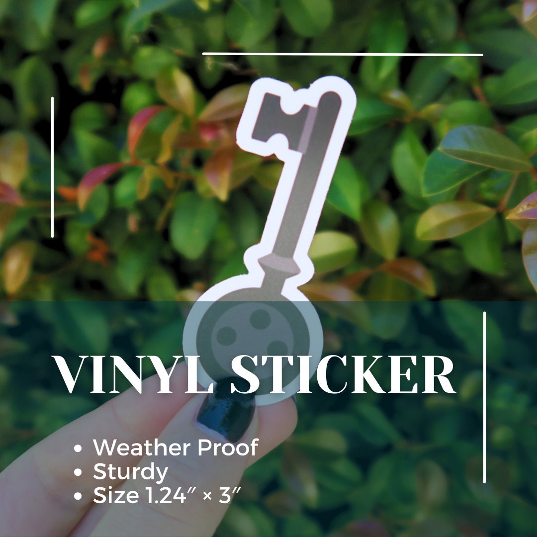 Coraline Inspired Key Sticker||die-cut Vinyl Sticker for Halloween and ...