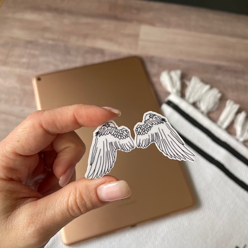 Angel Wings Sticker - Etsy