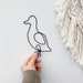 Duck / Wire Duck / Wire Art / Wire Birds - Etsy UK