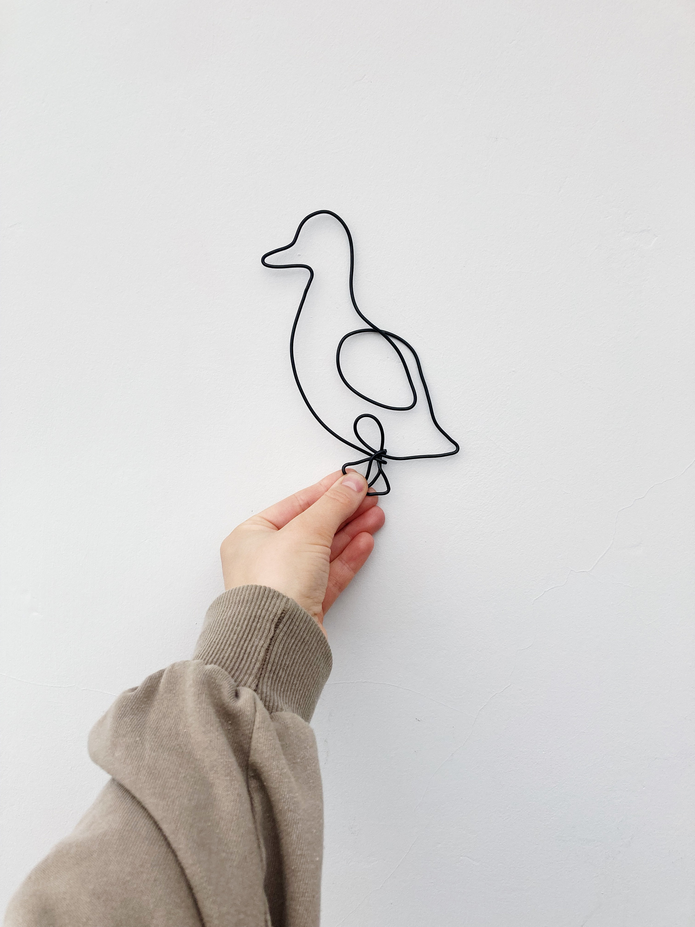 Duck / Wire Duck / Wire Art / Wire Birds - Etsy UK