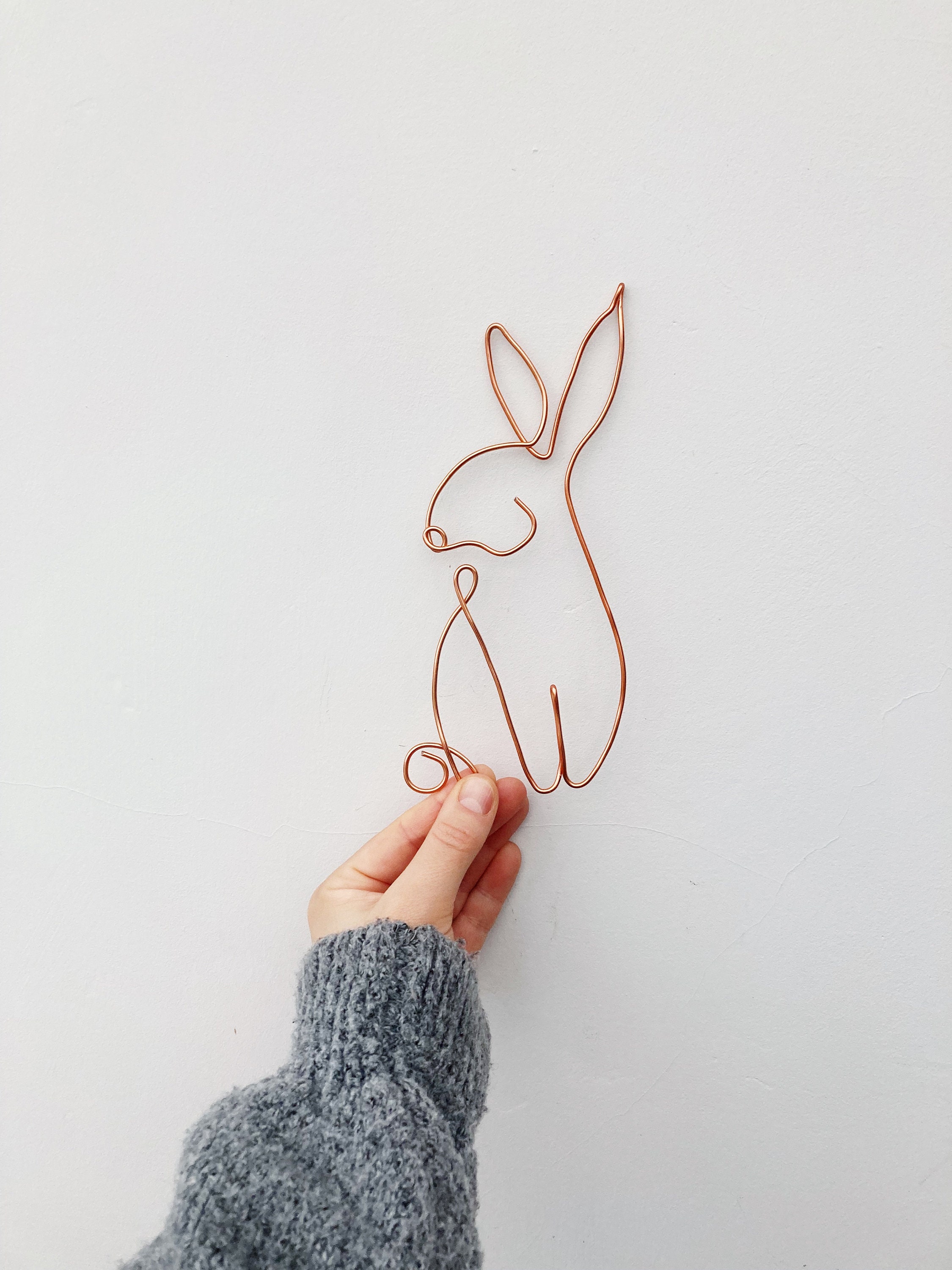 Bunny / Wire Bunny / Wire Art / Wire Rabbit - Etsy UK