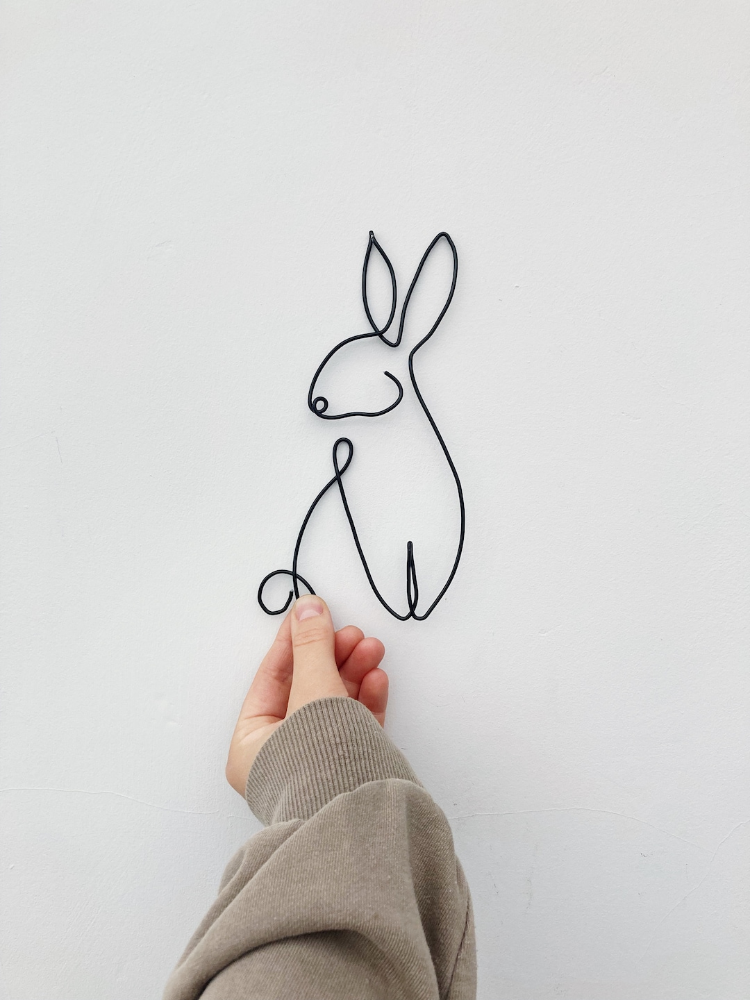 Bunny / Wire Bunny / Wire Art / Wire Rabbit - Etsy UK