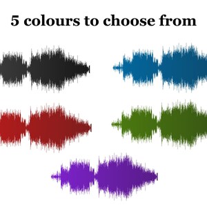 Soundwave Art With QR Code Song, 1st Anniversary Wedding Song Gift ...