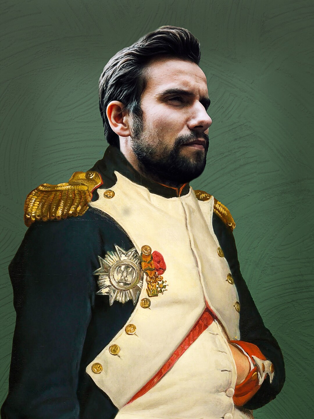 Royal Portrait From Photo | Custom Renaissance Drawing Caricature ...