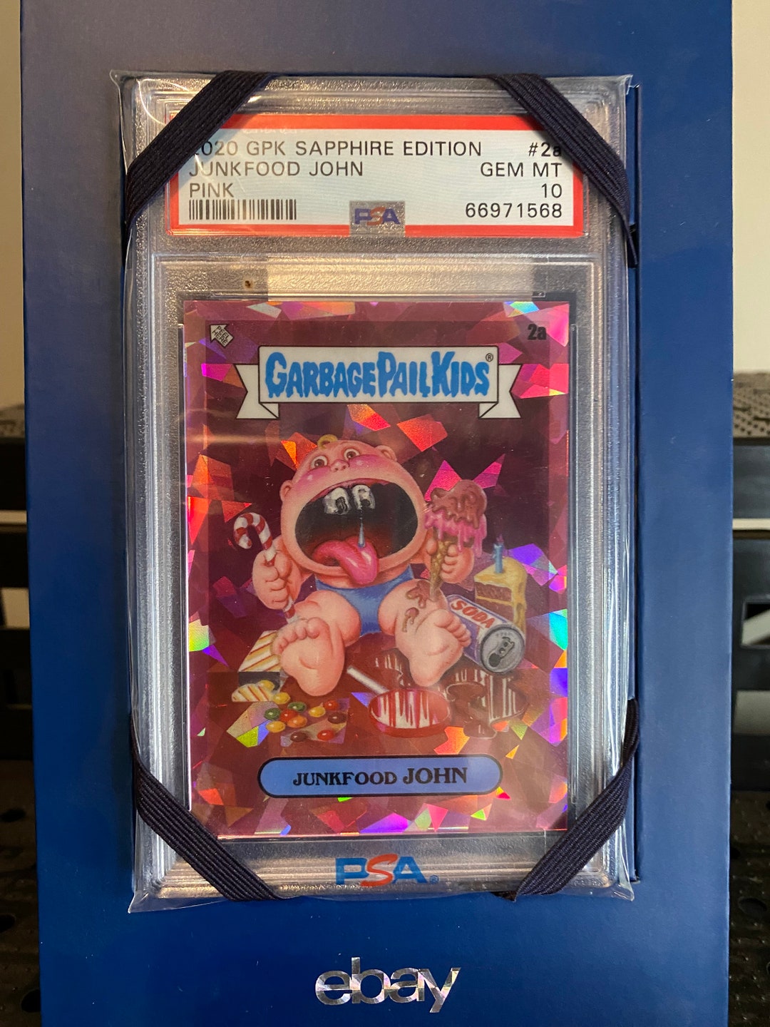 Garbage Pail Kids 2020 Sapphire Edition Junkfood John #2A Pink ...