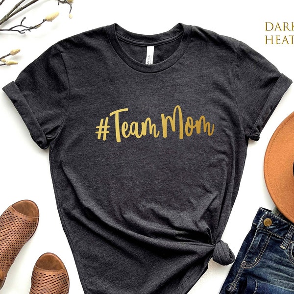 Team Mom Shirts - Etsy