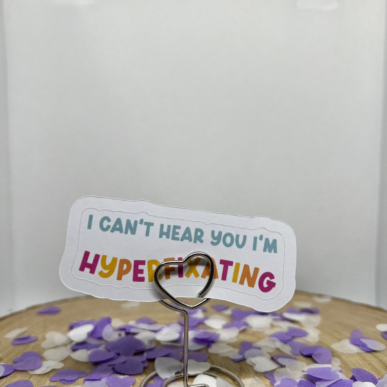 ADHD Awareness Sticker Pack Positive Affirmation Decals 3-inch Matte ...