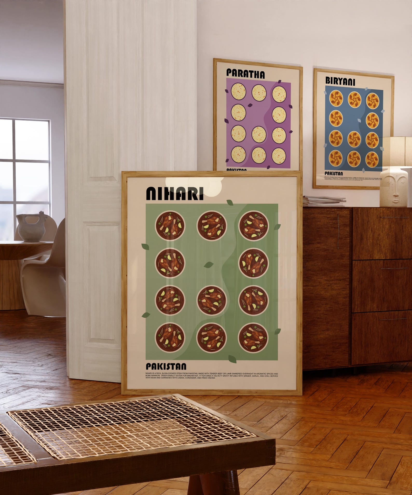 Nihari Art Print, Pakistani Food Poster, Traditional South Asian ...