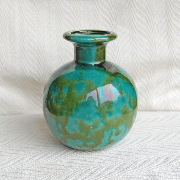 Round Ceramic Vase - Etsy