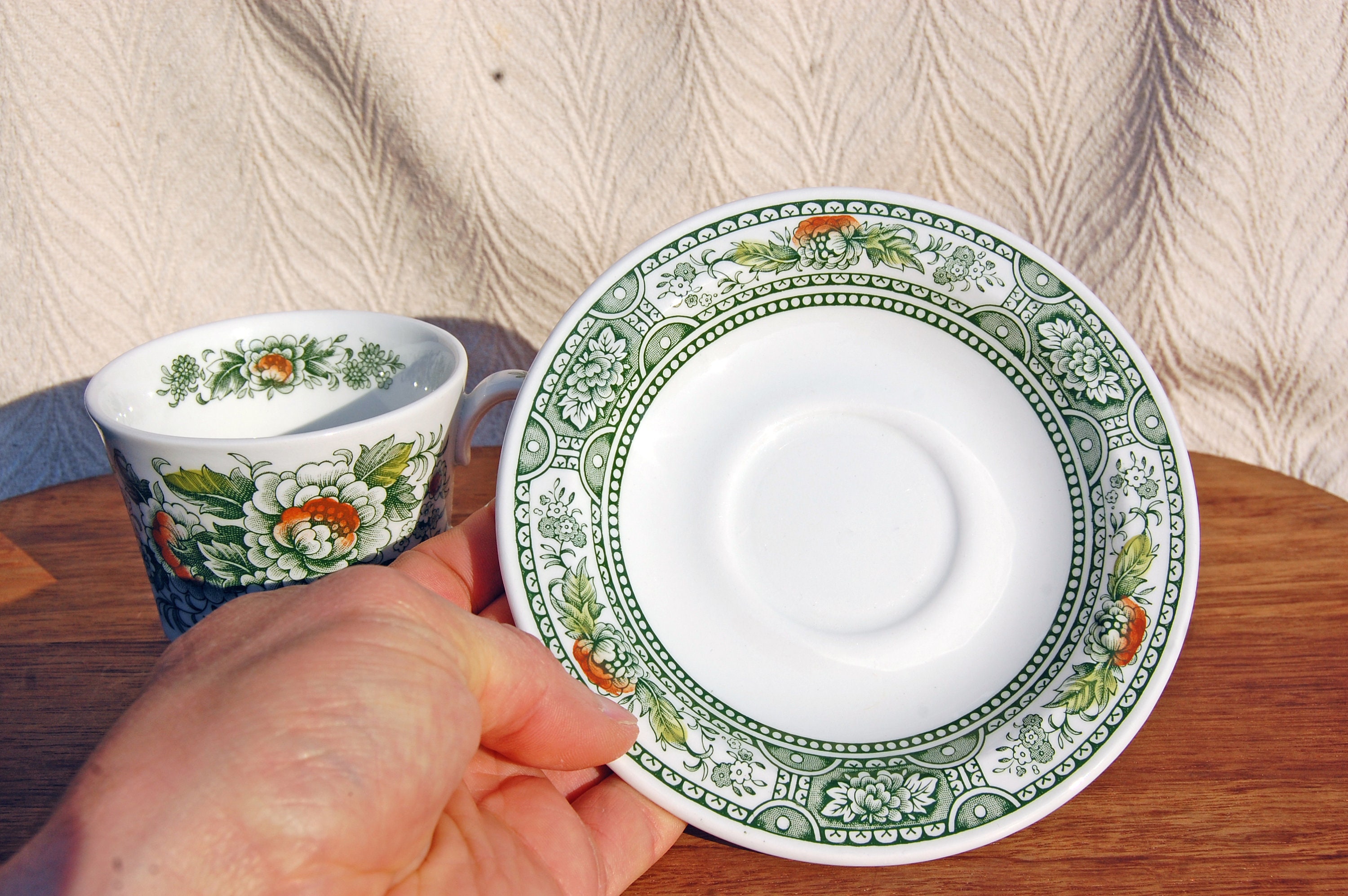 Ridgway Canterbury 4269 Pattern Ironstone China Teacup & - Etsy