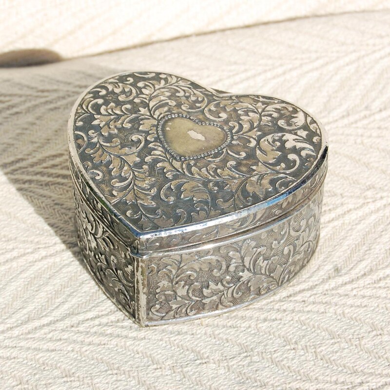 Metal Trinket Box - Etsy