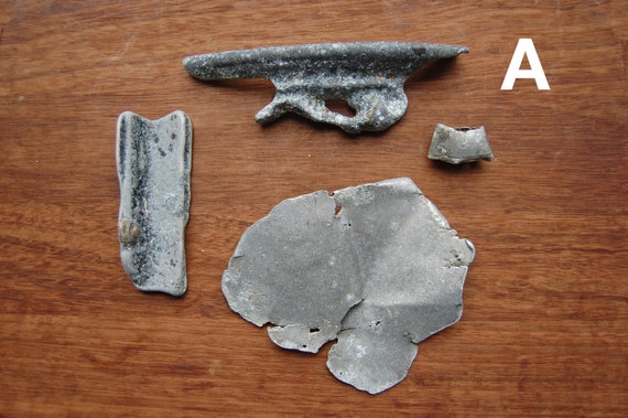 Sea Metal Wave Tumbled Metal Beach Combing Found Objects - Etsy Israel